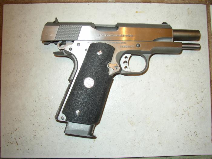 Colt Combat Commander, Stainless Steel,45 Acp For Sale at GunAuction ...
