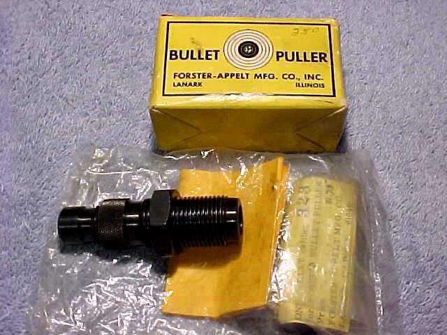 Forster-Appelt Bullet Puller With 2 Collets For Sale at GunAuction.com ...