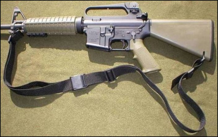 Deluxe Version Of Ar15 / M16 Silent Sling For Sale at GunAuction.com ...
