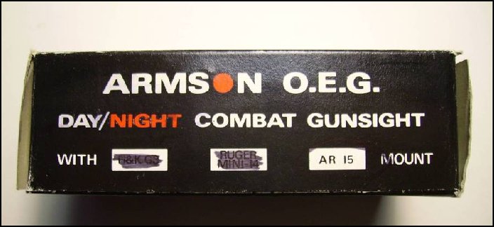 Trijicon Armson O.E.G. Model Ar04, For Ar15/M-16 For Sale at GunAuction ...
