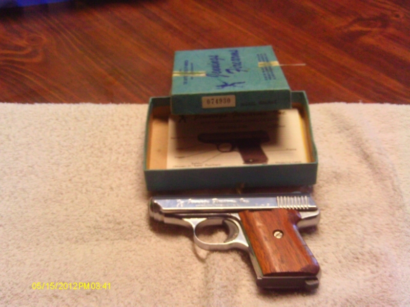 Jennings P22 Semi-Auto 6 Shot Chrome/Nickle Pistol 22lr For Sale at ...