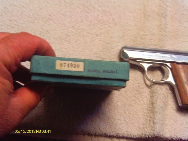 Jennings P22 Semi-Auto 6 Shot Chrome/Nickle Pistol 22lr For Sale at ...