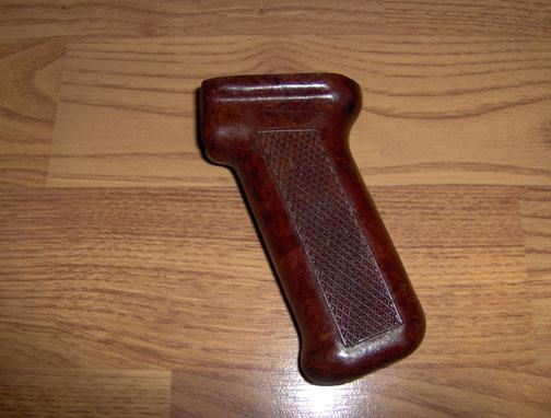 Ak47 / Ak-47 Pistol Grip Red Bakelite For Sale at GunAuction.com - 10096519