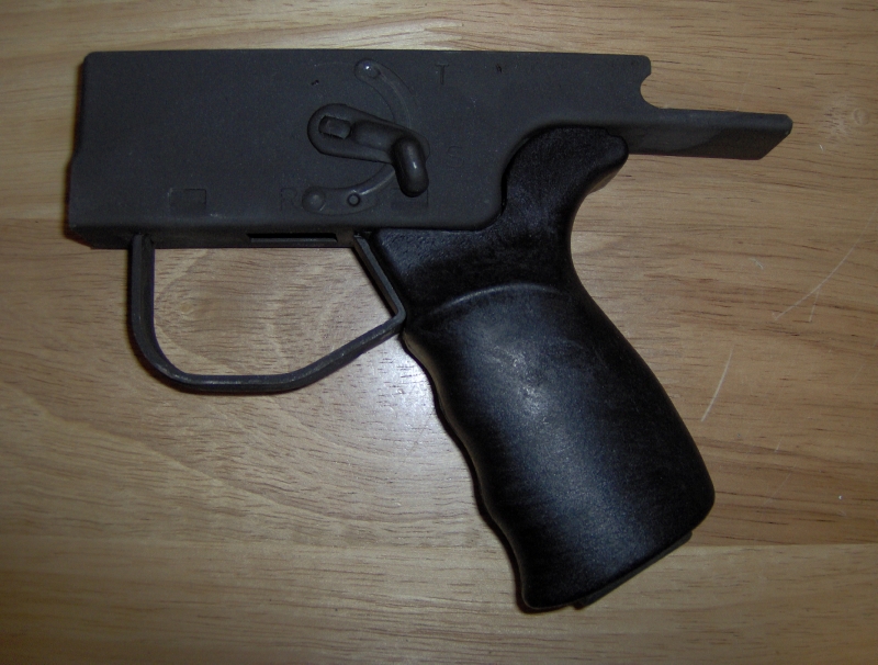 Semi auto CETME clipped TSR lower grip w/ selecter