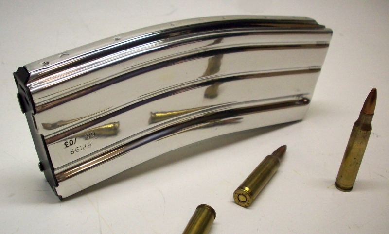 Custom Polished & Powdercoated 30 Round Ar15 Mag For Sale at GunAuction ...