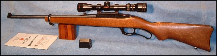 Ruger 96/22m Lever Action .22 Magnum With Scope For Sale at GunAuction ...