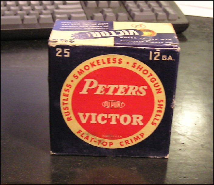 Peters Victor 12 Gauge Shotshell Box .... Full For Sale at GunAuction ...