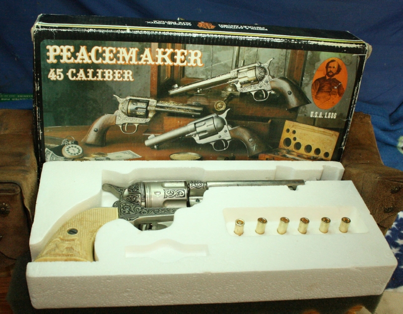Colt Peacemaker Replica,45 Caliber,W/Original Box For Sale at ...