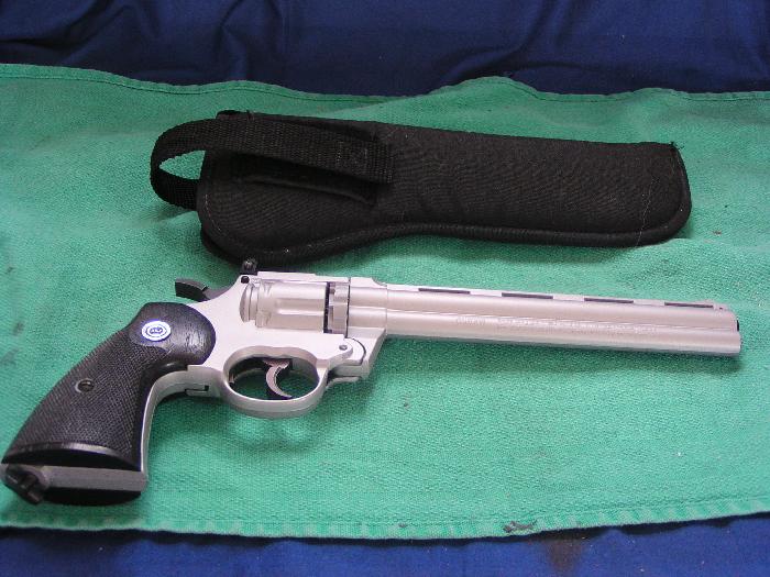 Crosman, Colt,Python,Stainless Color,Holster For Sale at GunAuction.com ...
