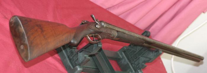 Richard Redman,Birmingham Engl Double Barrel,Side Lock,Engraved,1852 ...