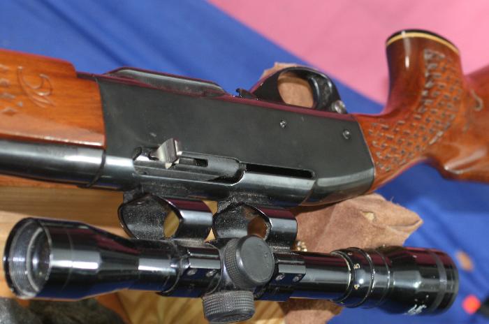 Remington Model 742/Deluxe Stock/Cal.308/Scope/Basket Weave For Sale at ...