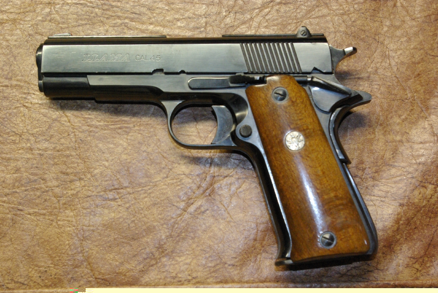 Llama Model Viii Blue 1911 Style For Sale at GunAuction.com - 13396049