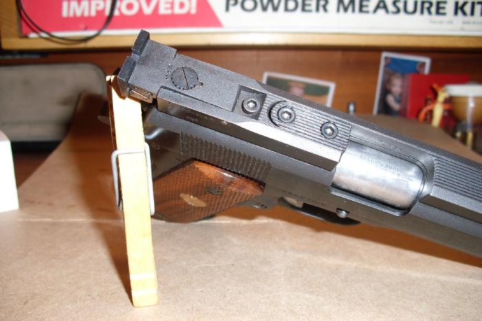 Colts Patents Arms Manufacturing Company -Clark Heavy Slide - Bullseye ...