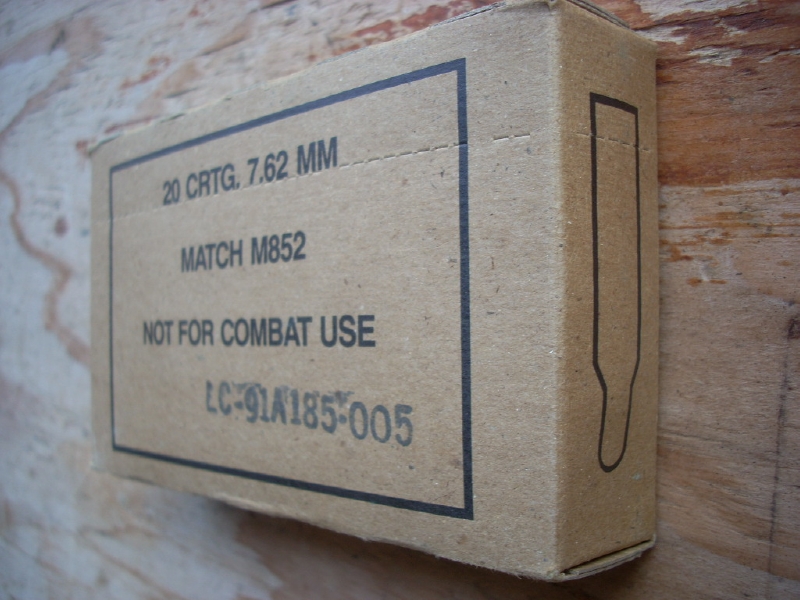 National Match M14 M-14 308 M852 7.62 Nato 20rdbox For Sale at ...