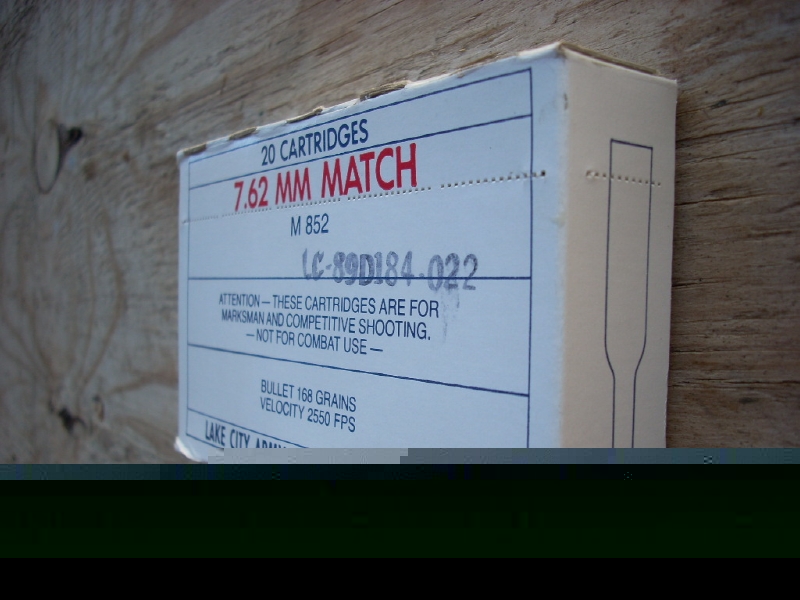 Us White Box Match M14 M-14 7.62 Nato M852 Ammo For Sale at GunAuction ...
