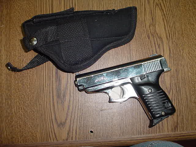 Lorcin L-380 Chrome In Holster - Nice Local Trade Bargain For Sale at ...