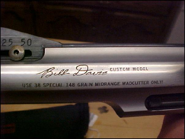 Smith & Wesson 64-5 .38 Wadcutter - Bill Davis Custom -Windmaster For ...
