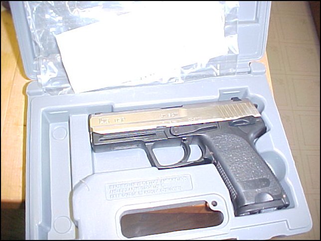 Heckler & Koch Hk Usp .40 S&W - Nickel Slide - Great Shape For Sale at ...