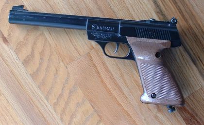 Co2 Crosman 454 Semi Auto Bb Gun Pistol Shoots For Sale at GunAuction ...
