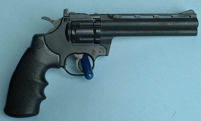 .177 Crosman 357 CO2 Pellet Pistol HOLDS AIR!