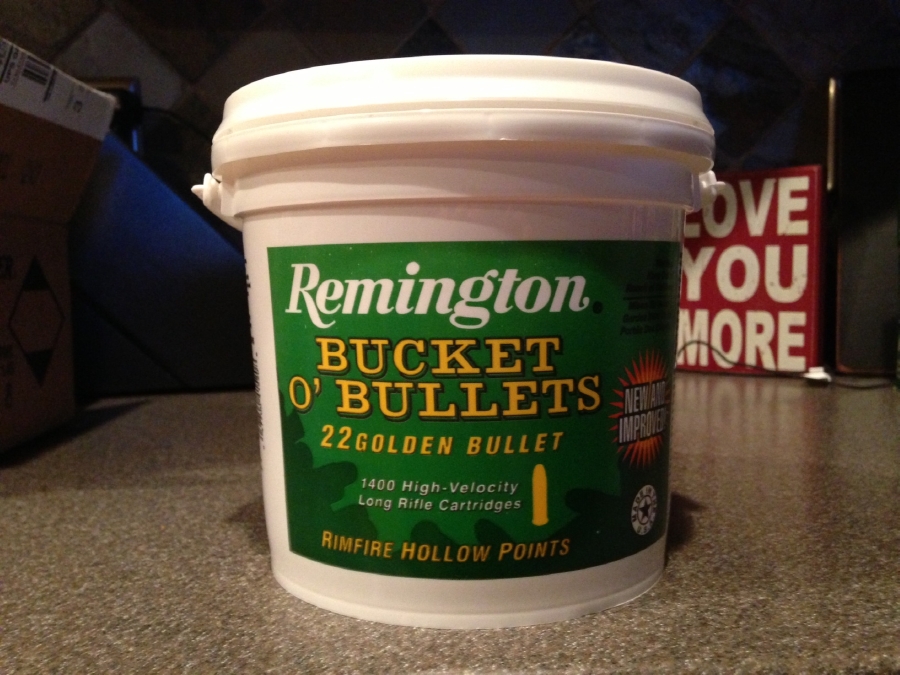 1400 Rd Bucket 22lr Remington 22 Long Rifle For Sale at GunAuction.com ...
