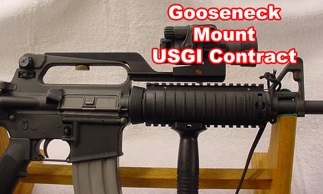 Aimpoint Gooseneck Mount Comp/M68 M16/M4/Ar15 For Sale at GunAuction ...