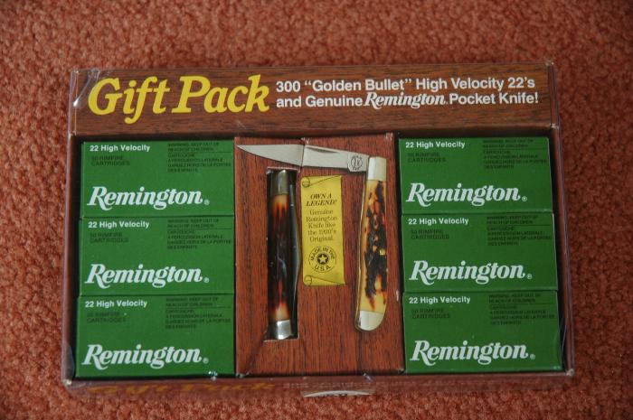 Remington Gift Pack With Genuine Rem Pocket Knife For Sale at ...