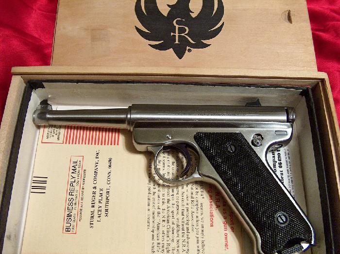 Sturm, Ruger & Co. Bill Ruger , 1 Of 5000, Stainless Mk 1, Not Mk Ii ...