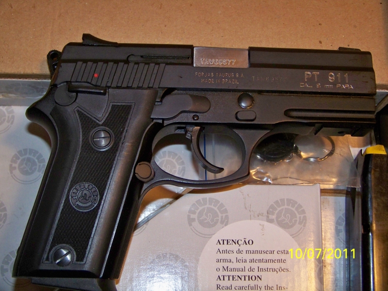 Taurus Pt 911 In 9mm For Sale at GunAuction.com - 10734107