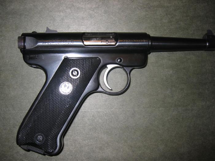 Sturm, Ruger & Co. Ruger Mk Ii Sa Pistol .22 Cal Excellent Condition ...