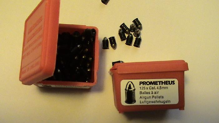 250 Hunting Airgun Pellets Prometheus 4.5mm /.177 For Sale at ...