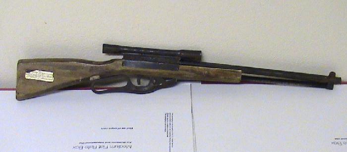 Vintage Western Lever Action Toy Trainer Rifle