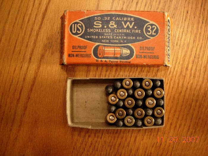 32 S & W United States Cartridge Co Box Ammo For Sale at GunAuction.com ...