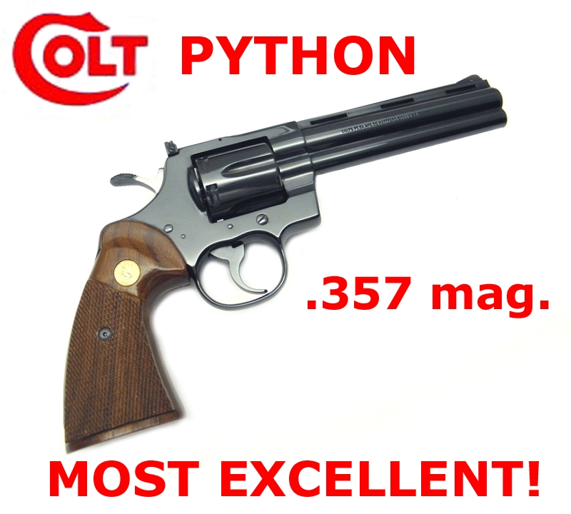 Colt It`S A Python 6 Inch Barrel Blue And Beautiful For Sale at ...