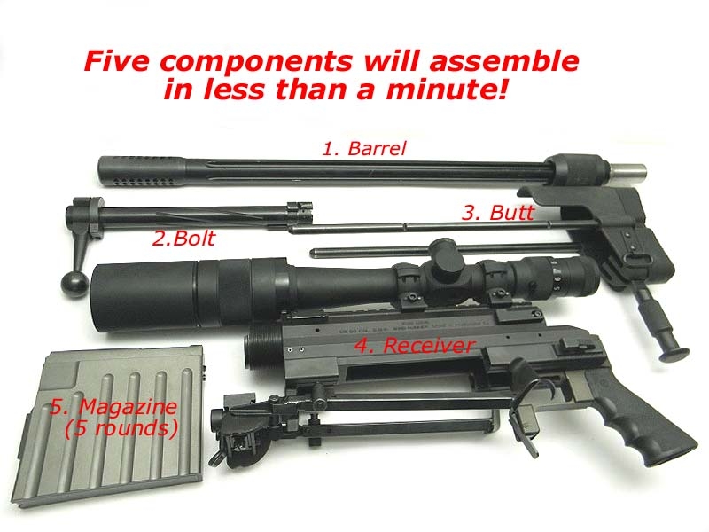 Edm Arms The Windrunner .50 Cal Bmg Us Optics Scope Lk... For Sale at ...