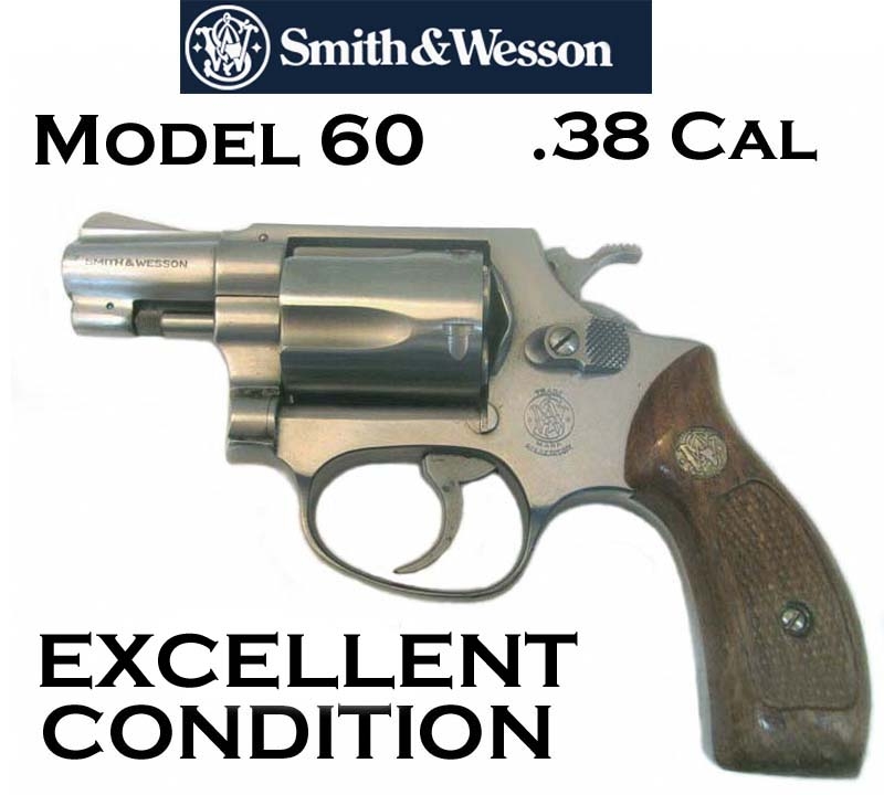 Smith & Wesson Model 60 No Dash .38s&W Special Excellent Lk... For Sale ...