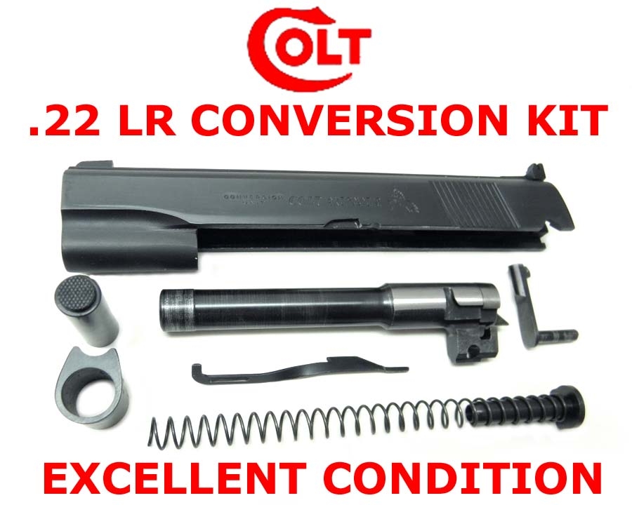 Colt .22lr Conversion Kit Excellent With 3 Mags For Sale at GunAuction ...