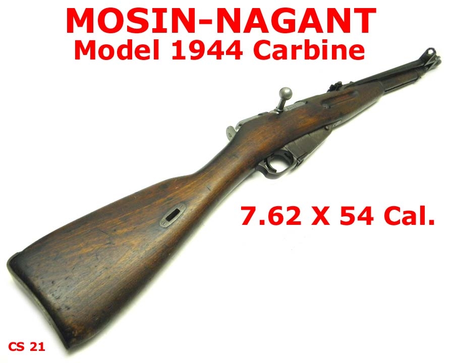 Mosin-Nagant Model 1944 Carbine 7.62x54 Cal No Reserve For Sale at ...