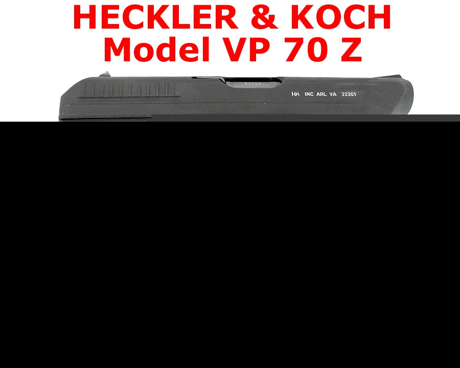 Heckler & Koch Model Vp 70 Z New-In-Box One Lk... For Sale at ...