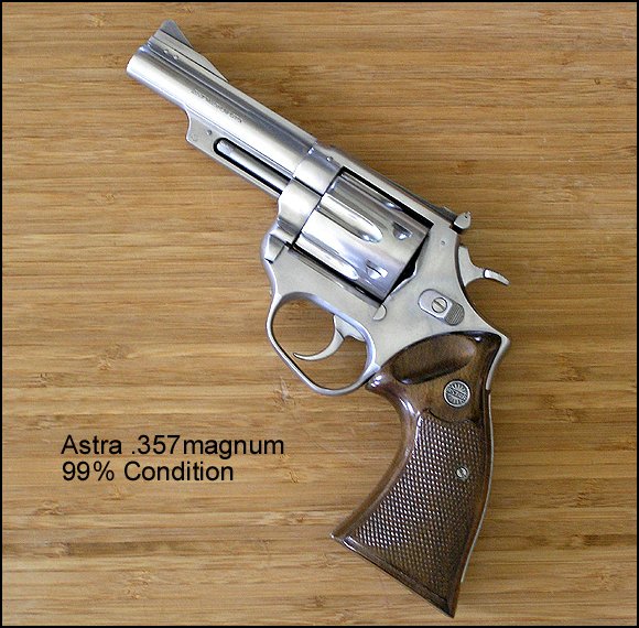 Astra-Unceta Sa Astra .357 Mag Stainless Looks New For Sale at ...