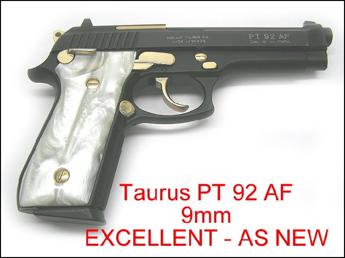 Taurus Model PT 92 FS Beretta Clone Like NEW L@@K