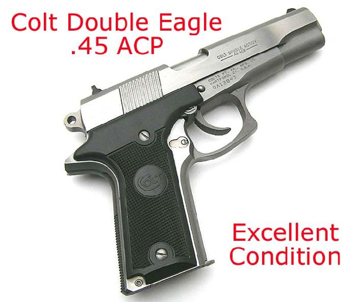 Colt Double Eagle .45 Acp Stainless Excellent Lk For Sale at GunAuction ...