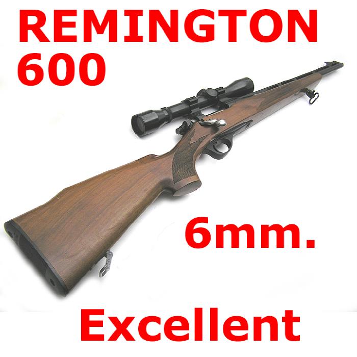 Remington Model 600 6mm Cal. With Scope Lk For Sale at GunAuction.com ...