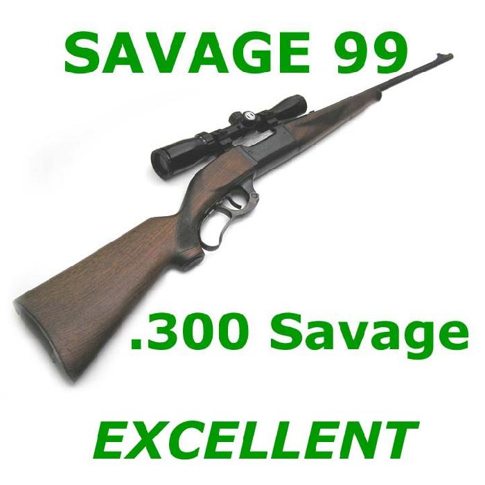 Savage Model 99r .300 With Scope Excellent Lk For Sale at GunAuction ...
