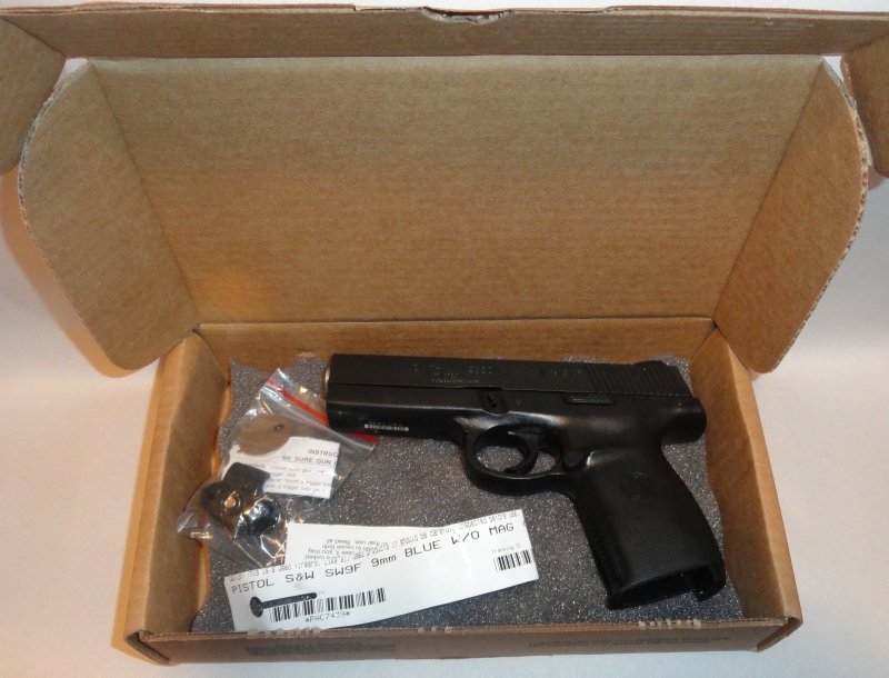 Smith & Wesson Model Sw9f 9mm Semi Auto. (No Mag) For Sale at ...