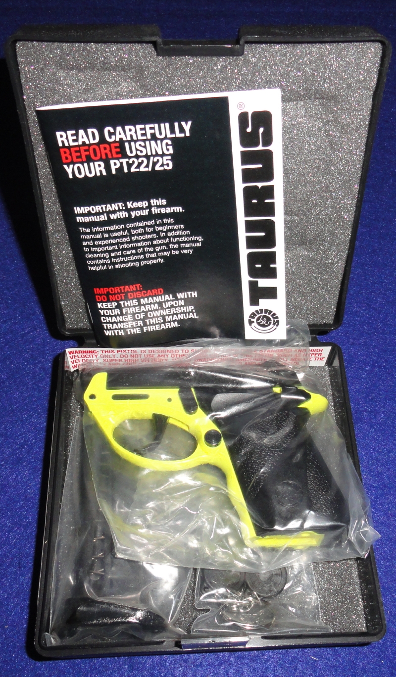Taurus Model M22 W/Yellow Polymer Frame For Sale at GunAuction.com ...