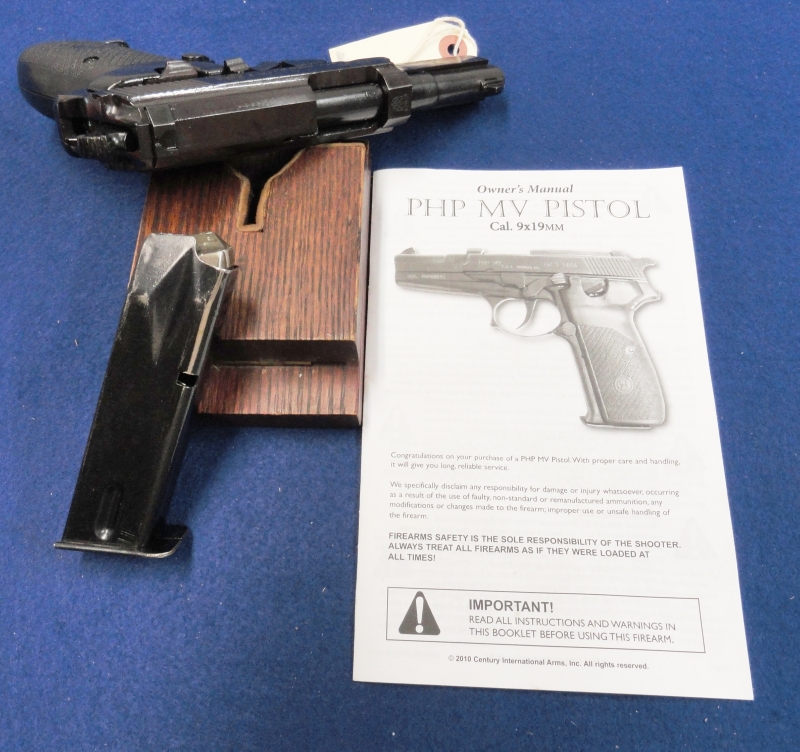 Php Mv 9 (Croatian) 9mm Semi-Auto Pistol 4" Barrel For Sale at ...