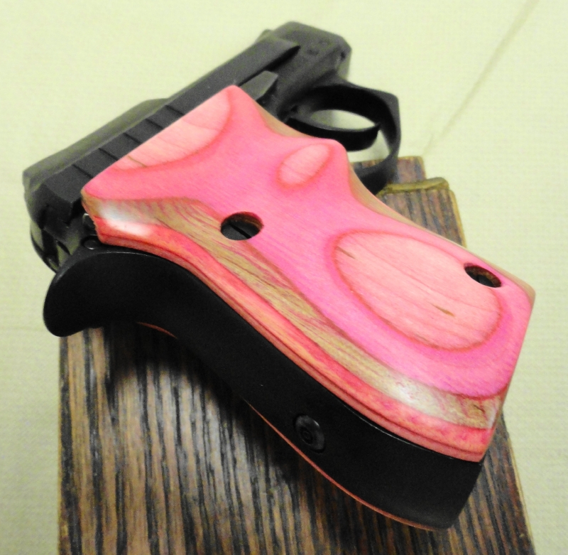 Taurus Pt-22 .22lr Fs 8-Shot Blued Pink Laminate Grip For Sale at ...