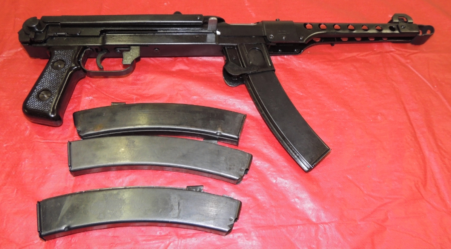 Polish Pp43 Smg 7.62x25 4 35rd Mags For Sale at GunAuction.com - 12136761