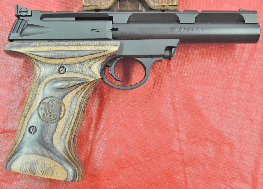 Smith & Wesson 22a .22lr Rimfire Pistol With Wood Grip(2 Mags) For Sale ...